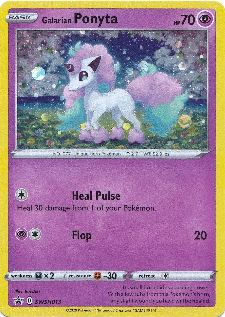 Galarian Ponyta - SWSH013 (SWSH013) (SWSH: Sword & Shield Promo Cards ...