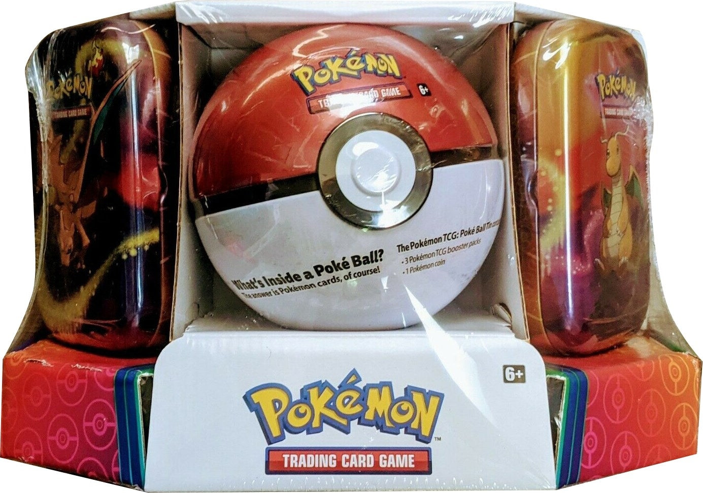 Pokemon - Poke Ball Tin + 2 Kanto Power Mini Tins - Poke Ball – Troll ...