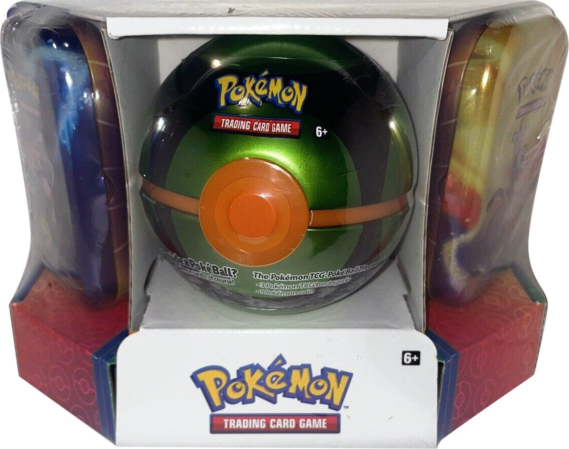 Pokemon - Poke Ball Tin + 2 Kanto Power Mini Tins - Dusk Ball – Troll ...