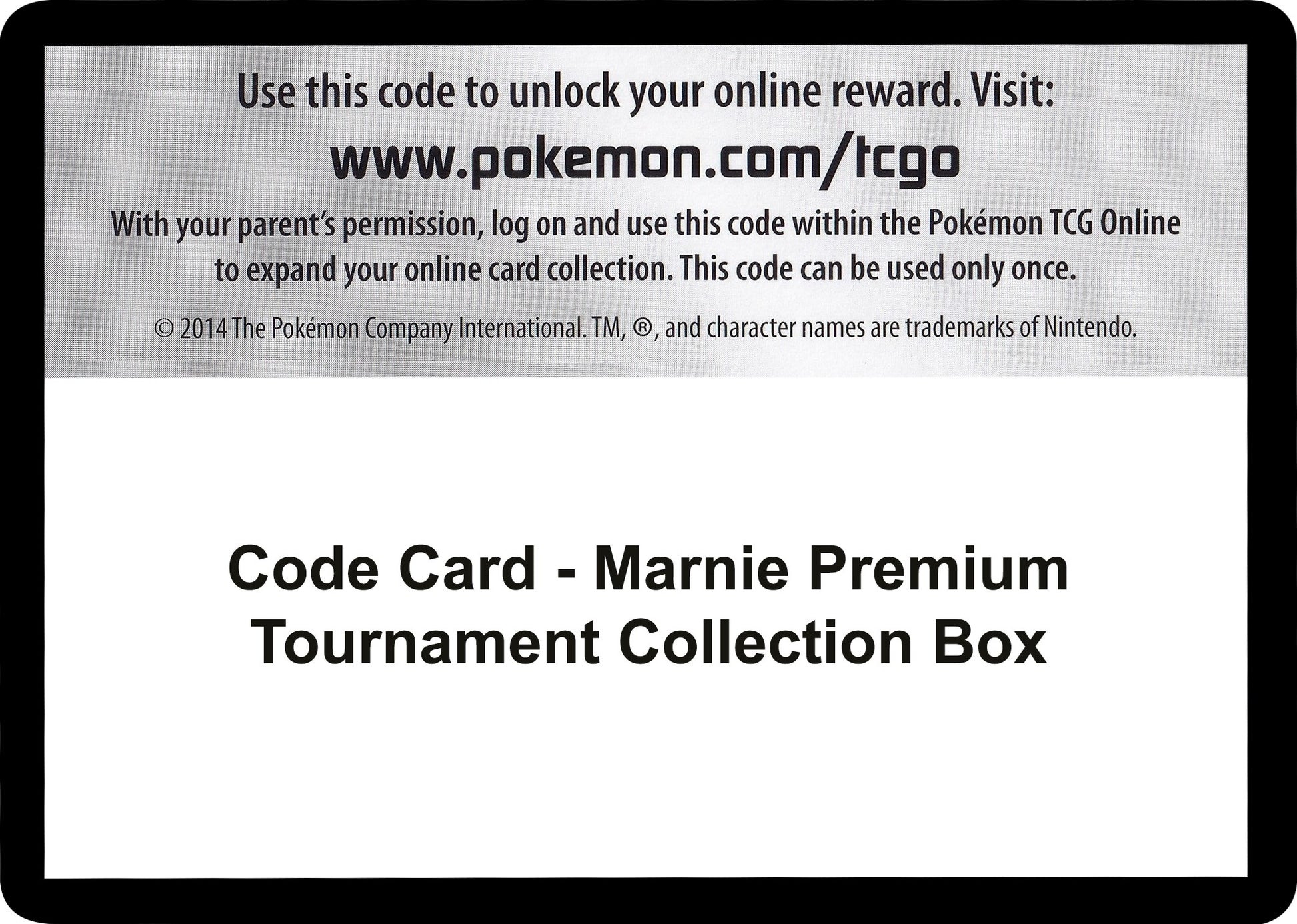 Code Card - Marnie Premium Tournament Collection Box – Troll Aus Melb ...
