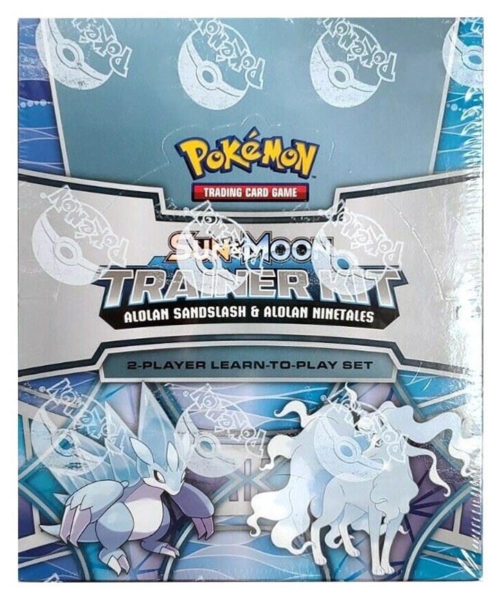 Sun & Moon Trainer Kit: Alolan Sandslash & Alolan Ninetales Display ...