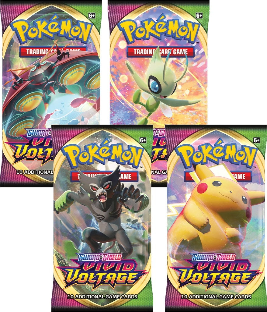 Vivid Voltage Booster Pack Art Bundle [Set of 4] – Troll Aus Melb PTY LTD