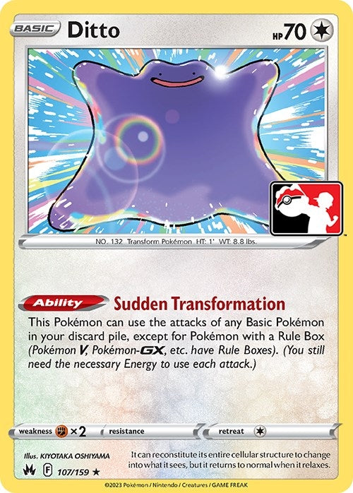 Ditto (107/159) (Prize Pack Series Cards) – Troll Aus Melb PTY LTD