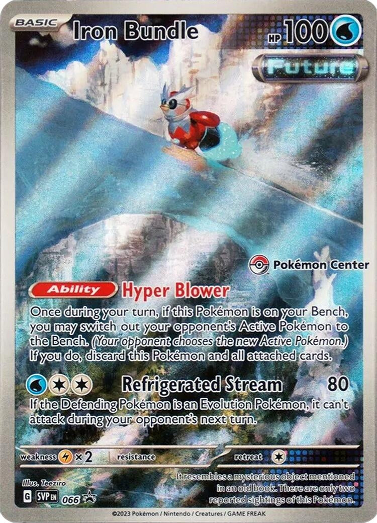 Iron Bundle - 066 (Pokemon Center Exclusive) (066) [SV: Scarlet & Viol ...