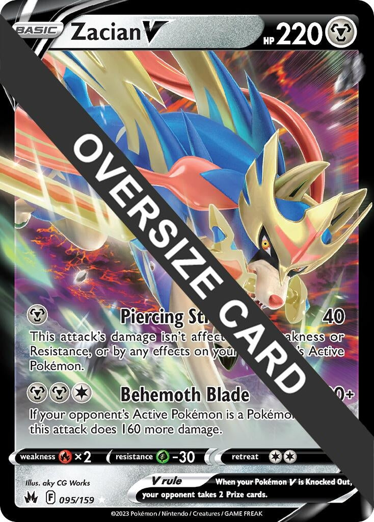 Zacian V (095/159) (Jumbo Cards) – Troll Aus Melb PTY LTD