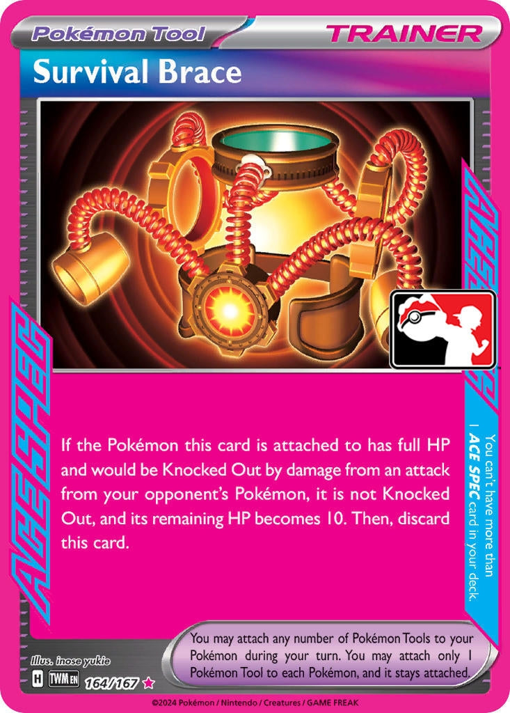 Survival Brace (164/167) (Prize Pack Series Cards) – Troll Aus Melb PTY LTD