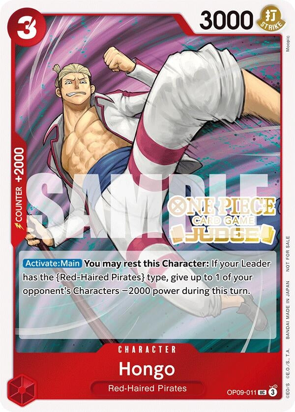 Hongo (Judge Pack Vol. 5) (OP09-011) (One Piece Promotion Cards ...