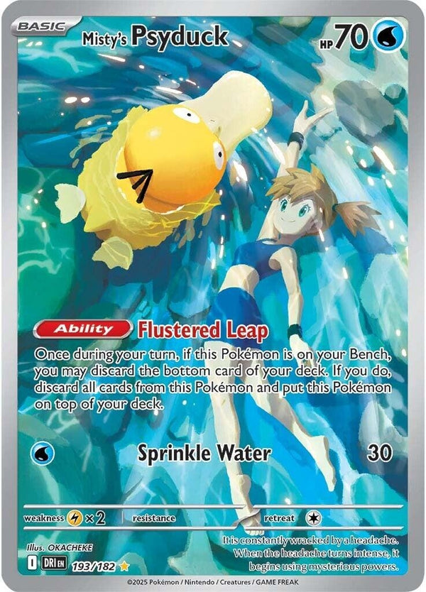 Misty's Psyduck (193/182) (SV10: Destined Rivals) – Troll Aus Melb PTY LTD
