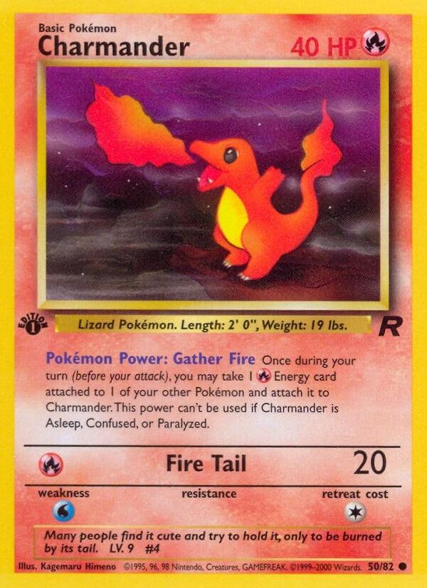 Charmander (50/82) (Team Rocket) – Troll Aus Melb PTY LTD