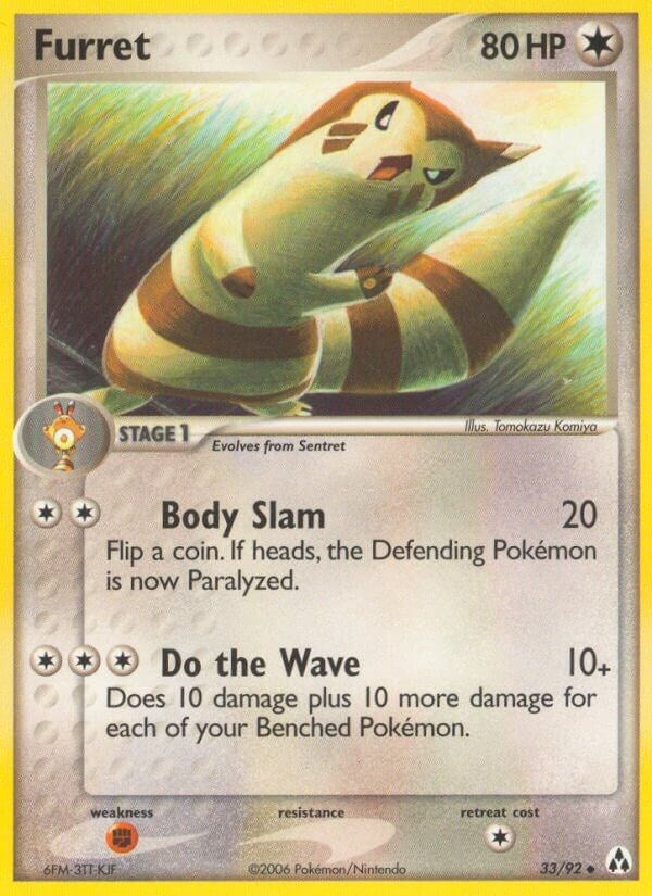 Furret (33/92) (Legend Maker) – Troll Aus Melb PTY LTD