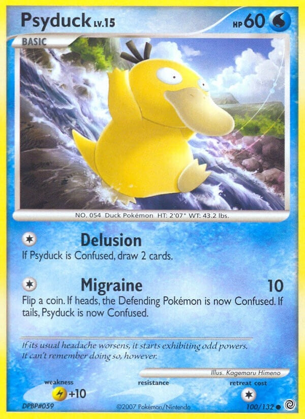 Psyduck (100/132) (Secret Wonders) – Troll Aus Melb PTY LTD